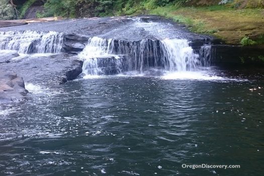 Lake Creek Falls & Slide Rock | Oregon Coast Range - Oregon Discovery