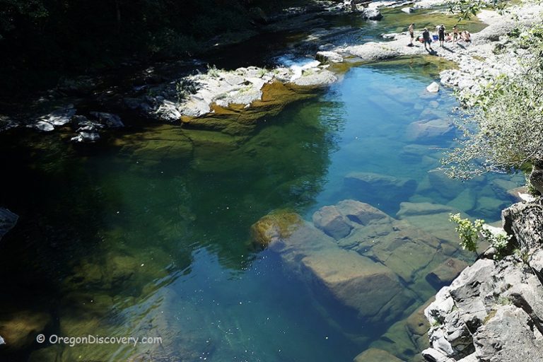 Dougan Falls on the Washougal River – Swimming Hole at the Waterfall ...