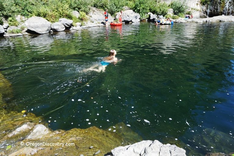 Dougan Falls on the Washougal River – Swimming Hole at the Waterfall ...