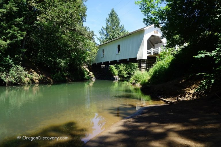 Hoffman Covered Bridge: A Historical Landmark on Crabtree Creek ...
