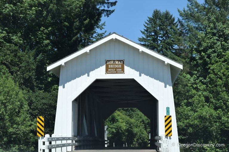 Hoffman Covered Bridge: A Historical Landmark on Crabtree Creek ...