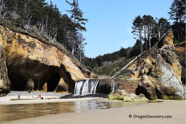 Hug Point Beach: Exploring Coastal Beauty, Caves, and Waterfall ...