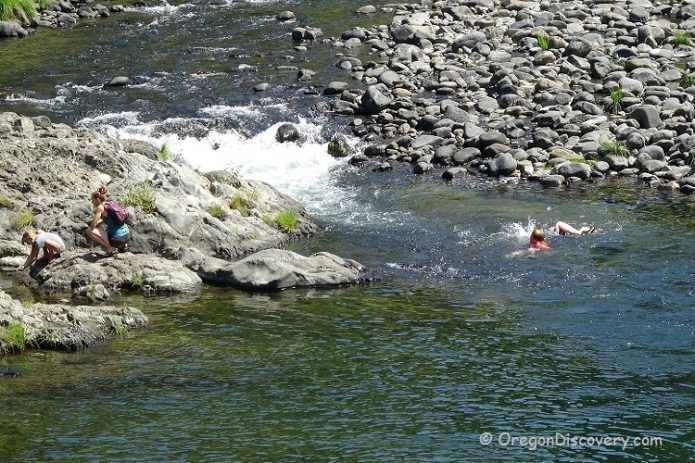 Wilson River - Swimming in the Coastal River - Oregon Discovery