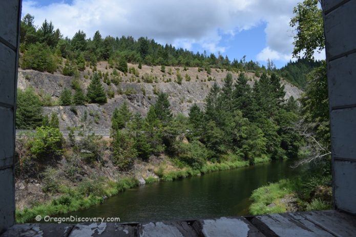 Milo Academy Covered Bridge – One of Oregon's Two Steel Covered Bridges ...